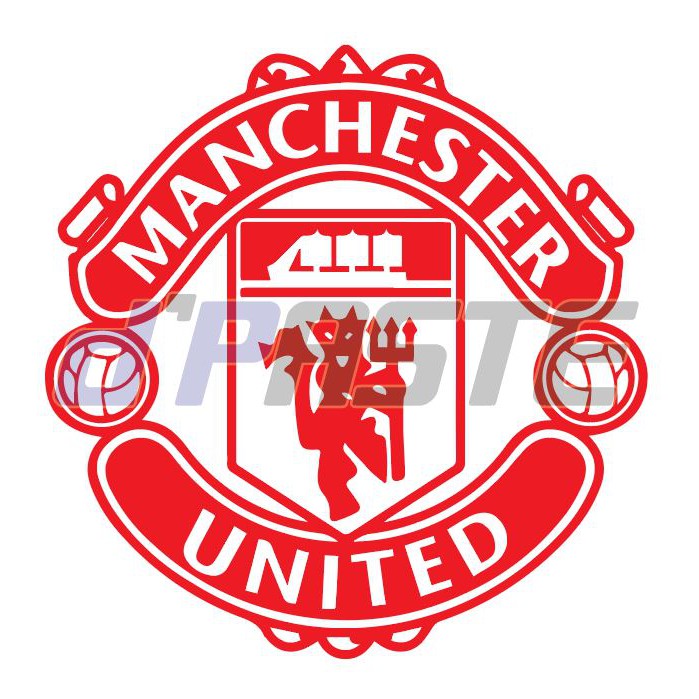 11 FEET MUFC MU MANCHESTER UNITED STICKER FOOTBALL CLUB MYVI AXIA VIVA ...