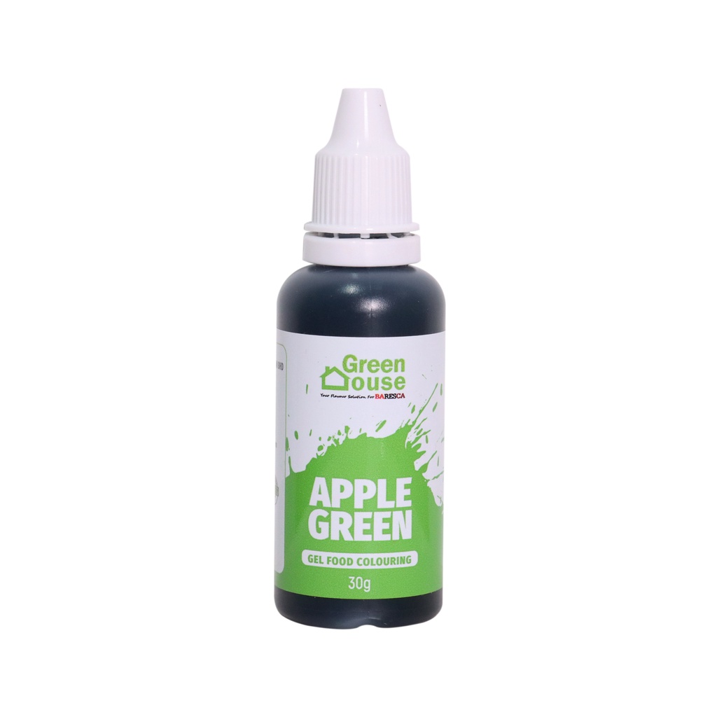 [HALAL] Pewarna Makanan Apple Green Gel Colour Green House- 30g ...