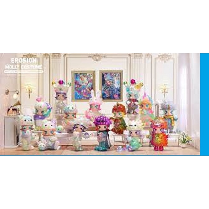 POPMART - Molly x Instinctoy - Blind box! Random Box Molly Erosion ...