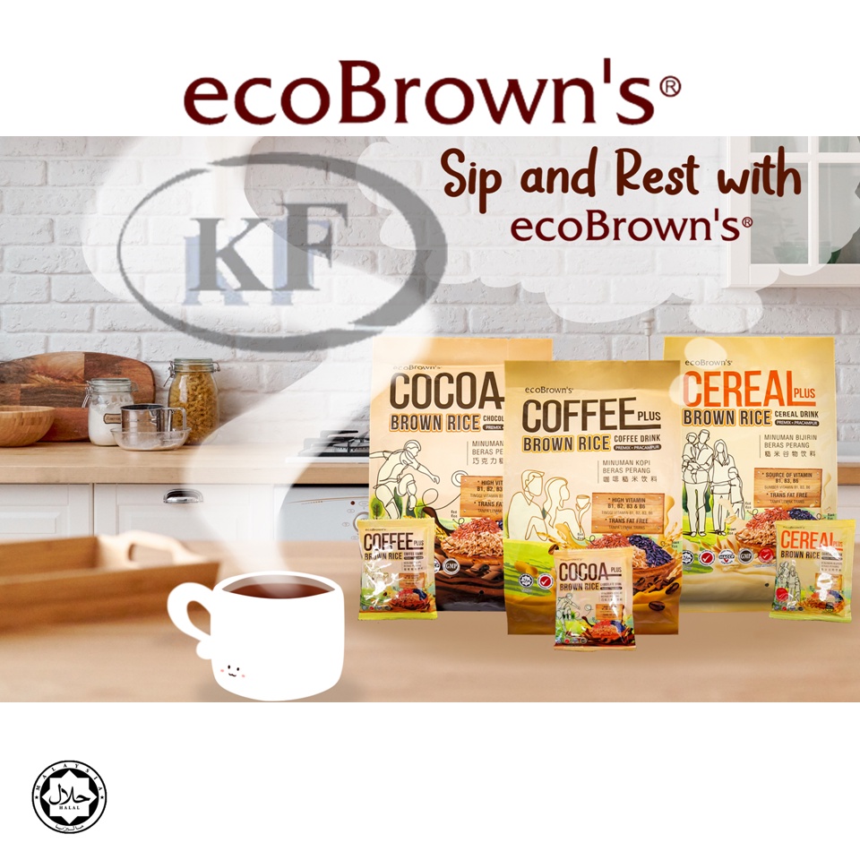 ecoBrown's Cereal Plus 12x28g ecoBrown's Cocoa Plus 12x35g ecoBrown's ...
