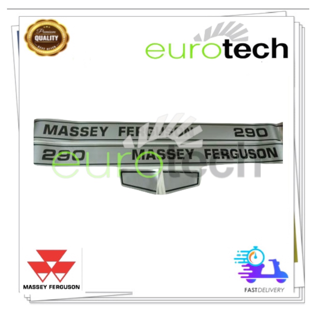 Sticker MF 290 Tractor MF290 (ST290 SET) (24M-008.SK) | Shopee Malaysia