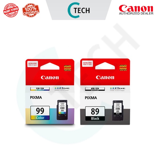 Canon PG-89 Black / CL-99 Color Ink Cartridge *E560, E560R* | Shopee ...
