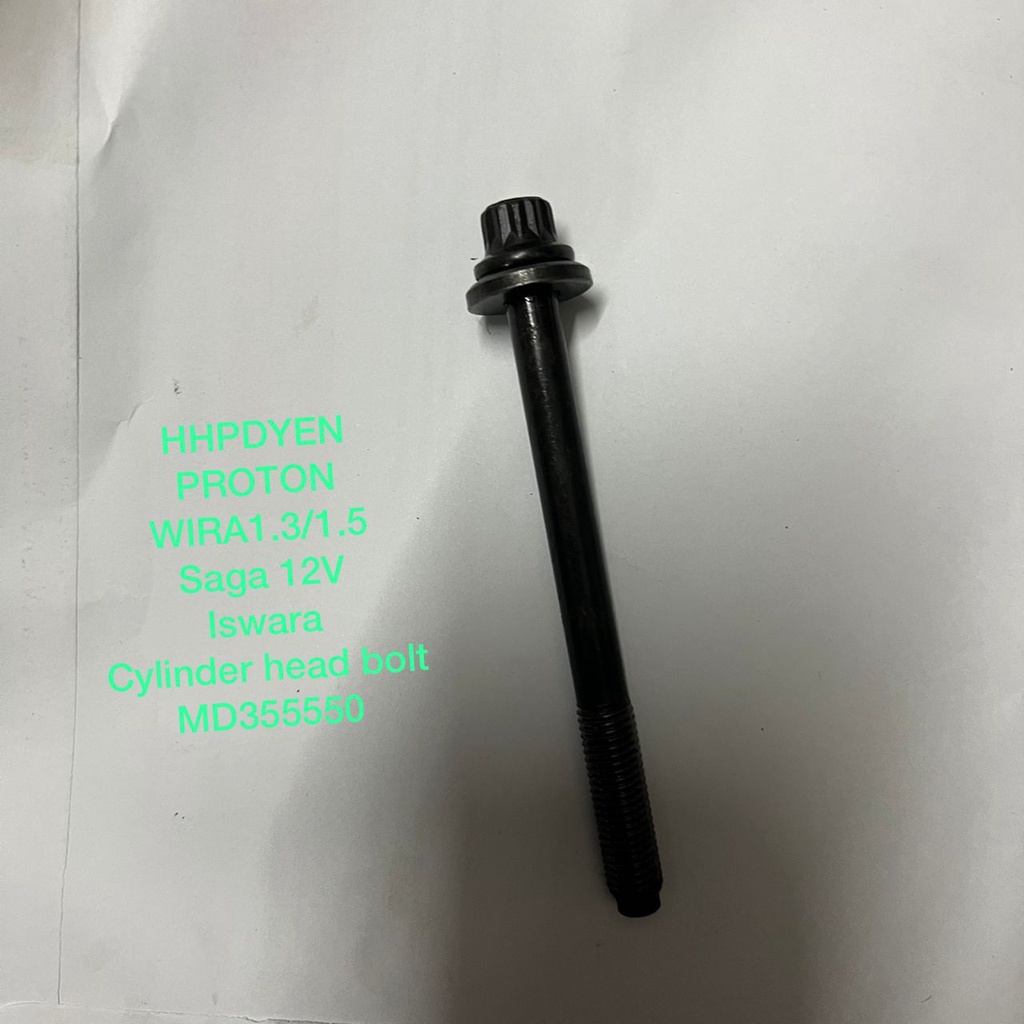 PROTON WIRA 1.3/1.5CC, SAGA 12V, ISWARA CYLINDER HEAD BOLT / SCREW ...