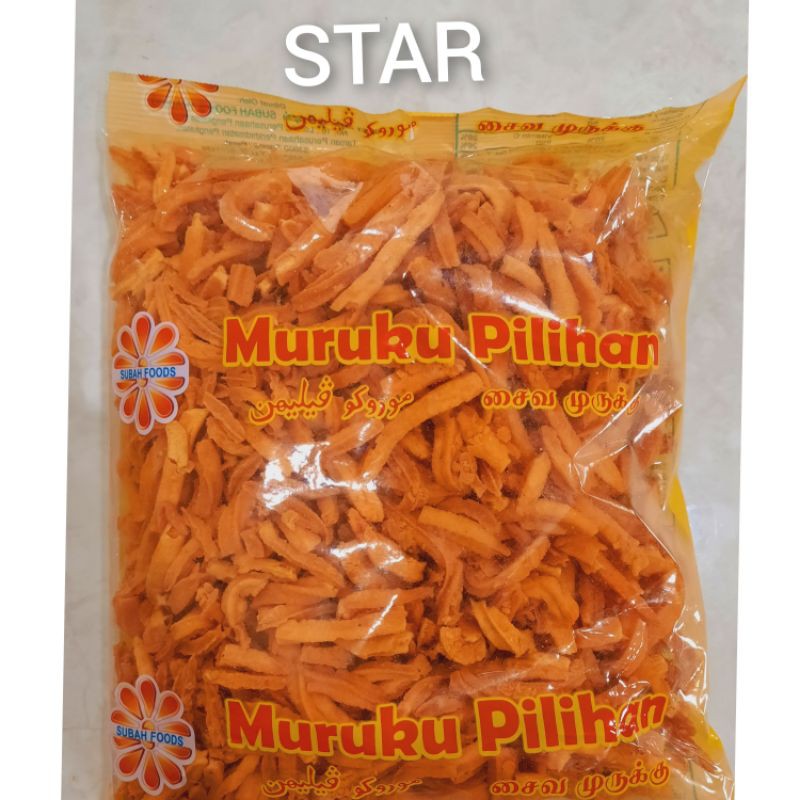 Muruku 500gm Mixture,Omapodi,Civel, Pagoda Bawang ,Star🔥Dari Kilang ...