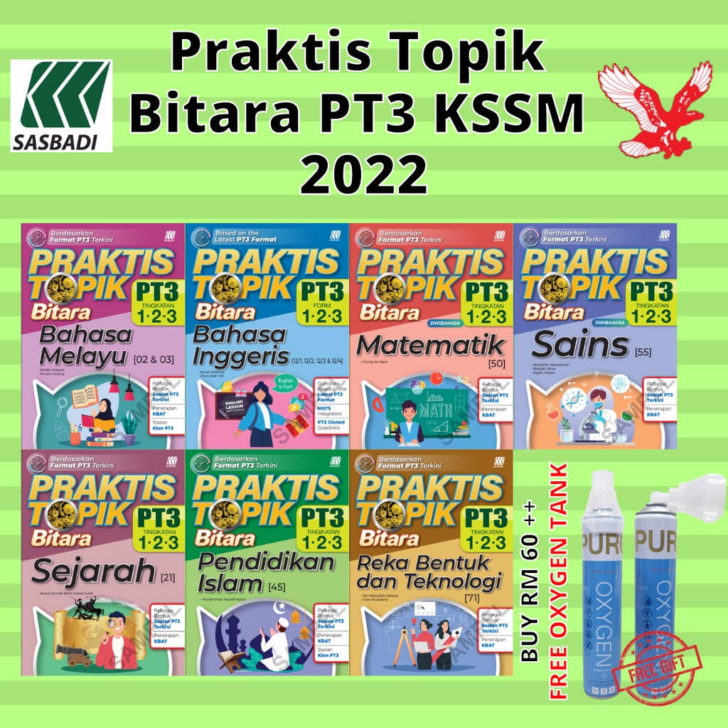[JASA] SASBADI Buku Latihan PT3: Praktis Topik Bitara PT3 Tingkatan 1 ...