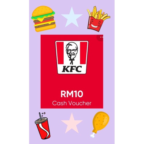KFC: RM10 Cash E-Voucher | Shopee Malaysia