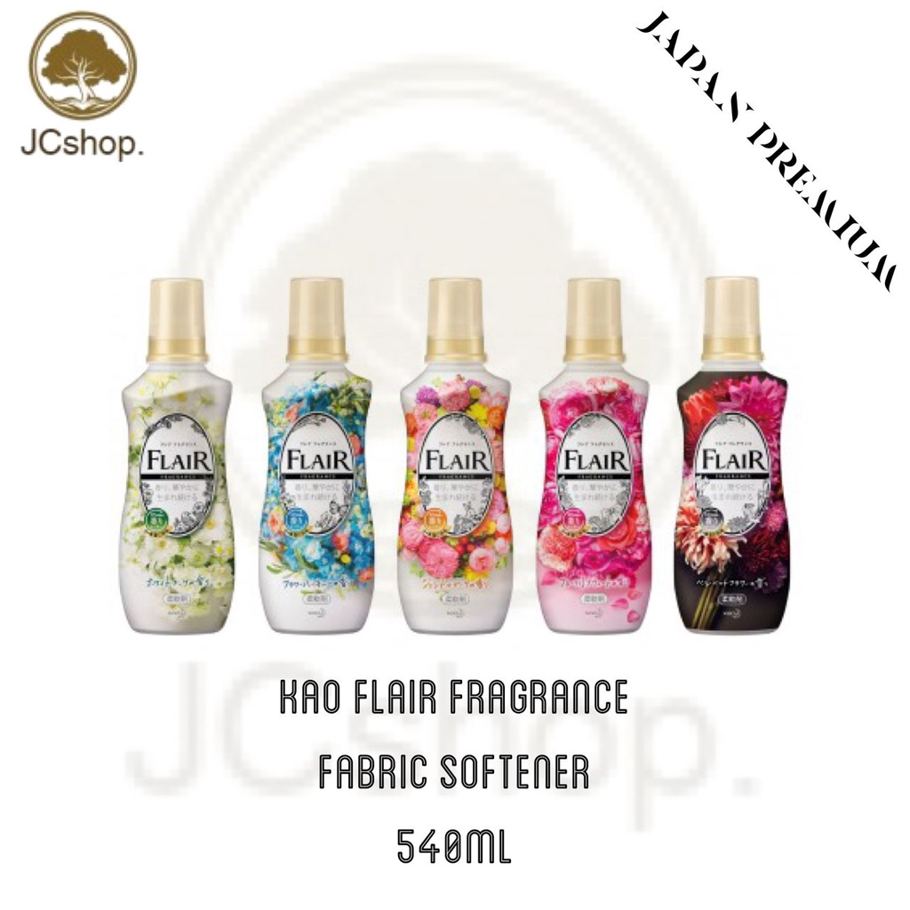 Kao Flair Fragrance 12 Hour Fabric Softener 540ML 花王衣服柔顺剂 540ml | Shopee Malaysia