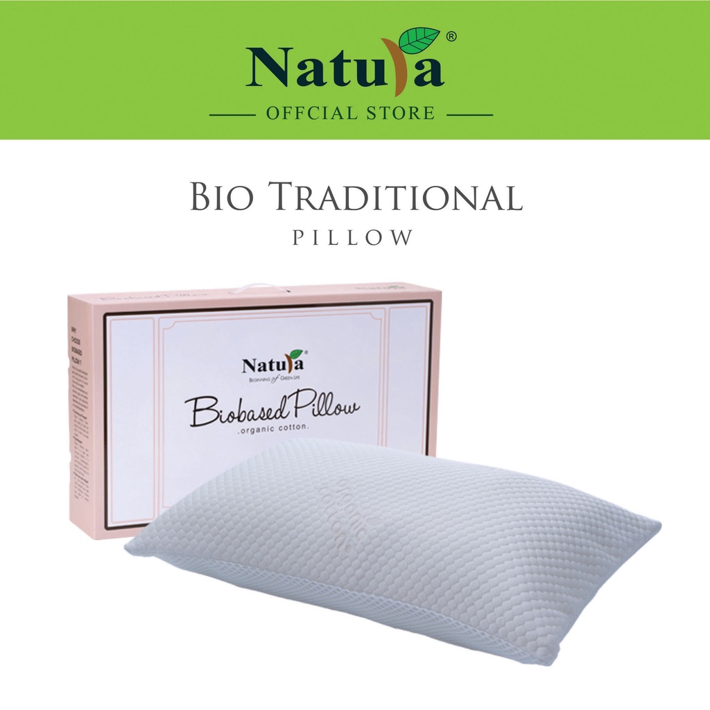 Natura Bio Traditional Pillow /Memory Foam/Free Delivery/2year Warranty ...