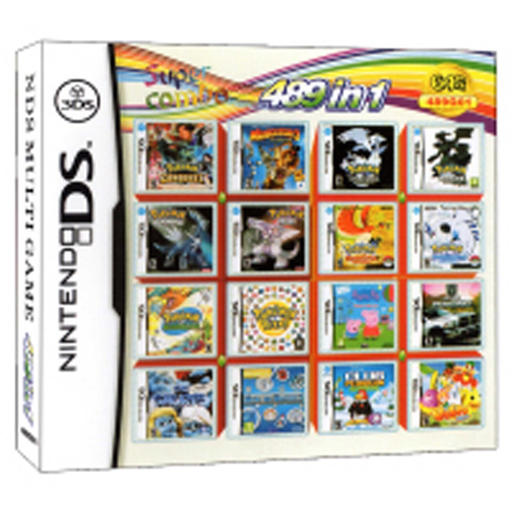 Nintendo 23/208/468/482/486/488/500/502/520 In 1 DS 3DS 2DS NDSI NDSL ...