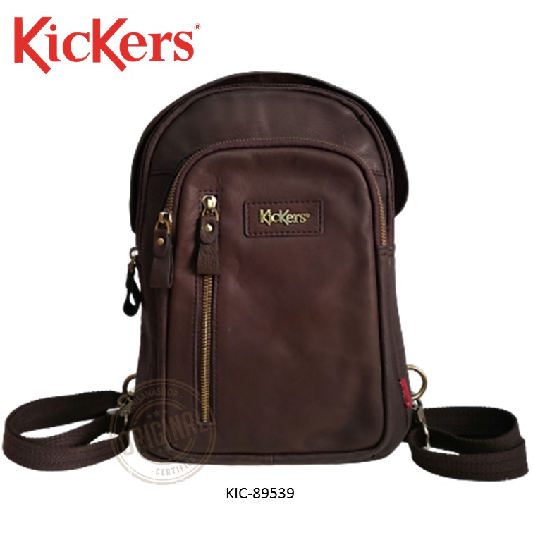 Kickers Genuine Leather 2 IN 1 Backpack 💯 % Original (KIC-S-89539 ...