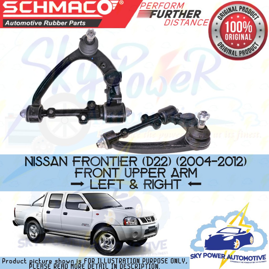 NISSAN FRONTIER (D22) (2004-2012) SCHMACO UPPER ARM (FRONT LEFT & RIGHT ...