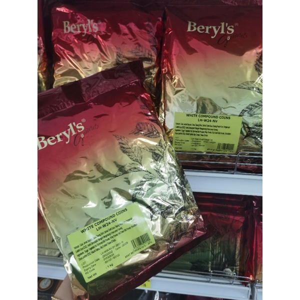 Beryl's White Chocolate Compound Coins 1kg | Shopee Malaysia