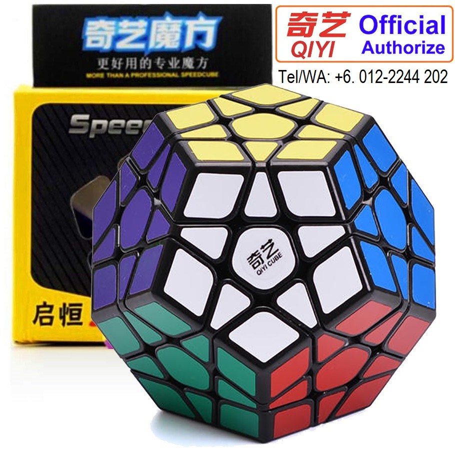 [Stok di KL] 2021 QiYi Megaminx Upgrade Version QiHeng Megaminx QY Toys ...
