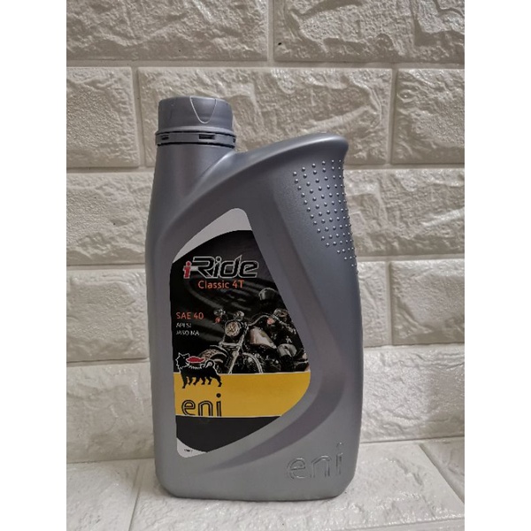 (READY STOCK) ENI I-RIKE (ITALY) ENGINE OIL ( 4T ) 100% ORIGINAL 🎁 FREE ...
