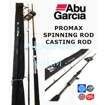 4077 ABU GARCIA PROMAX SPINNING CASTING FISHING ROD | Shopee Malaysia