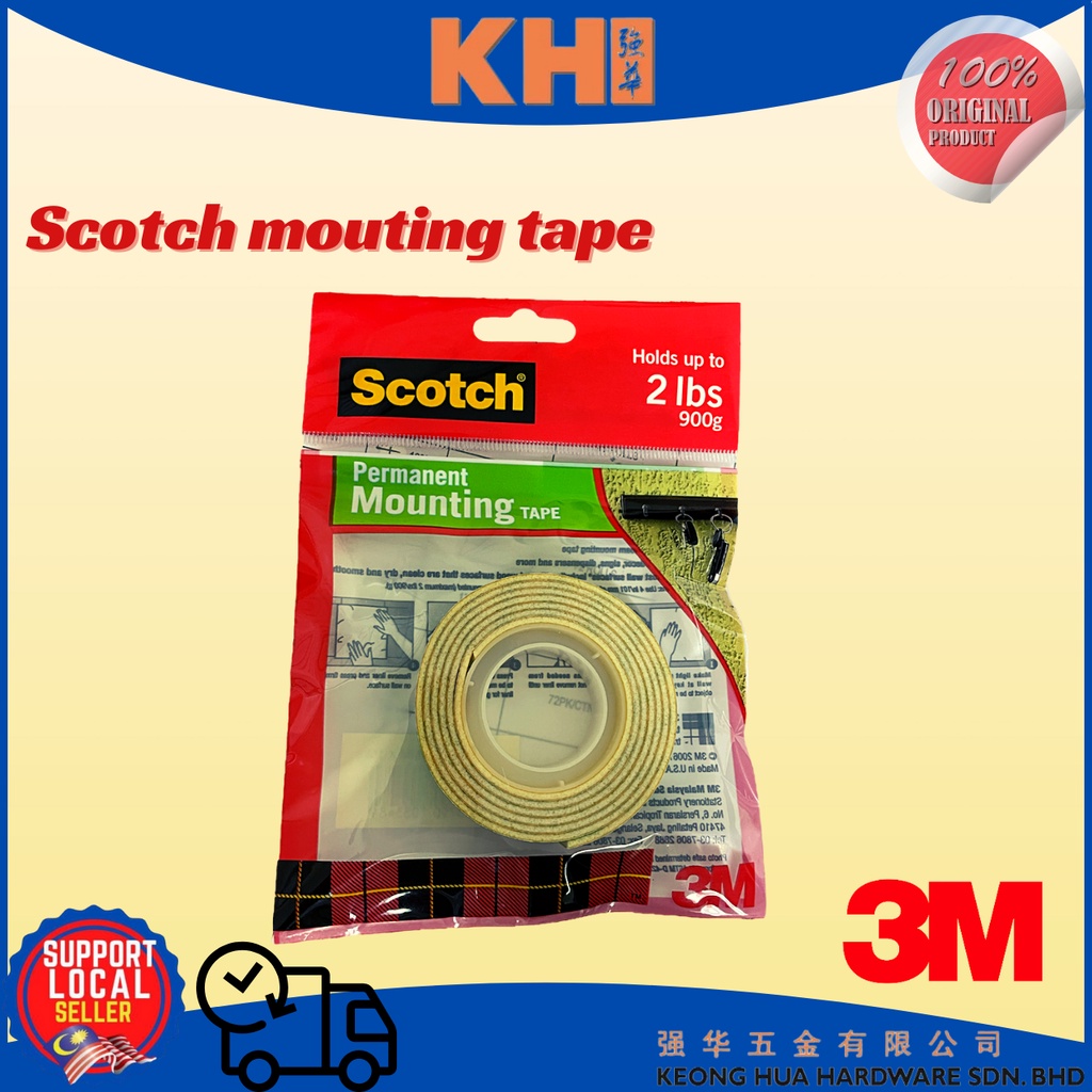 3M scotch mounting tape | Shopee Malaysia