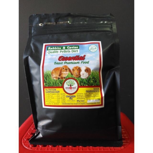 Quality Pellets Diet for Rabbits & cavies 1kg(USA formula) | Shopee ...