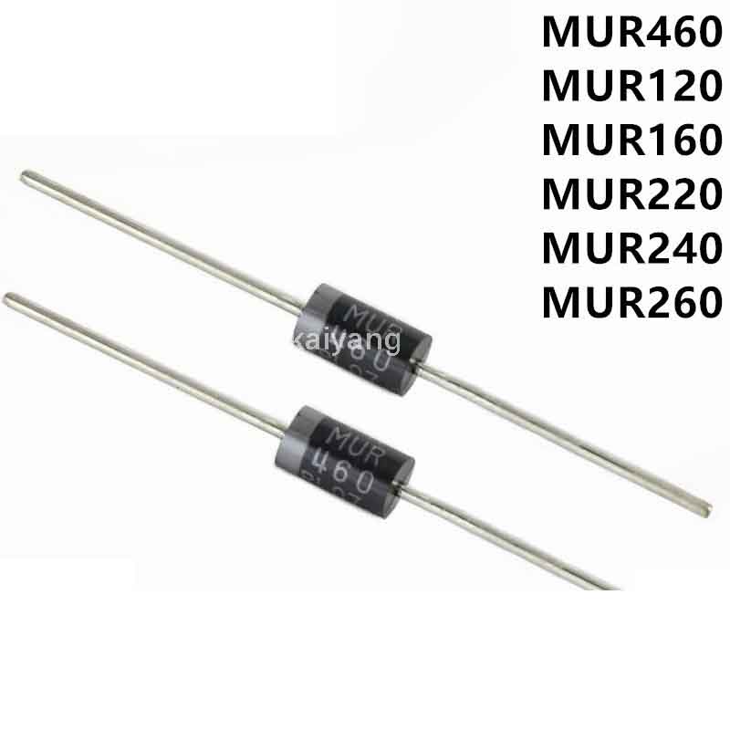 20pcs MUR460 / MUR120 / MUR160 / MUR220 / MUR240 / MUR260 / Quick recovery diode | Shopee Malaysia