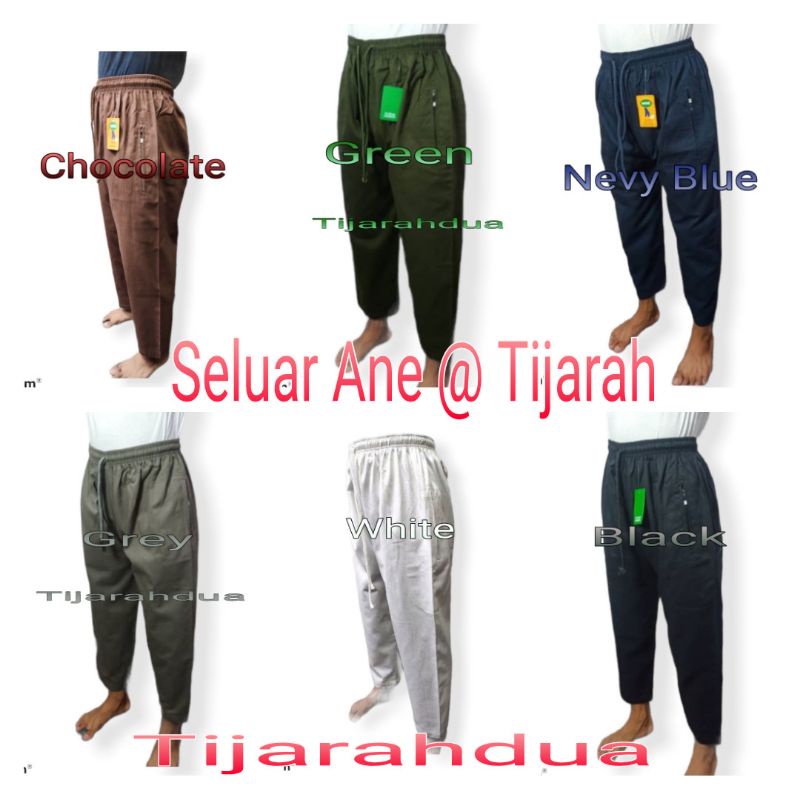 Mens Haji Seluar @ karkon seluar 2 poket kain tebal add plus saiz ...