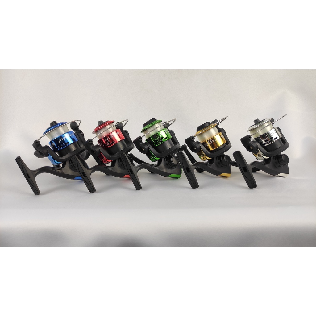BANDIT SHRIMP REEL AK200(MESIN UDANG MINI SPINNING FISHING REEL WITH ...