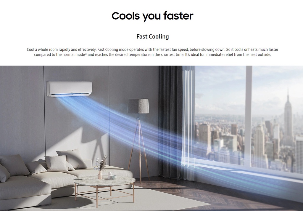 Samsung S-Essential R32 Air Conditioner | AR18TGHQABUNME AR24TGHQABUNME ...