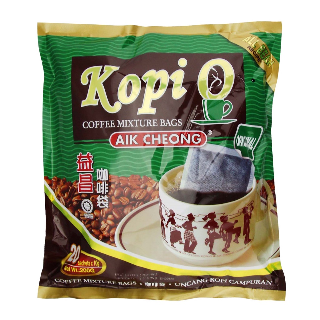 Aik Cheong Kopi O Coffee Mixture Bags (20 x 10g) | Shopee Malaysia