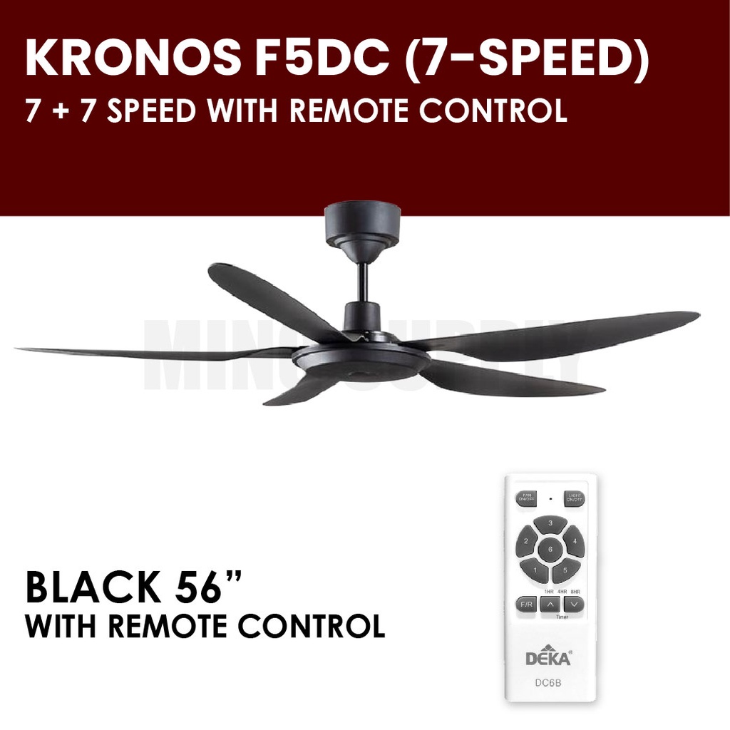 MS_SIRIM DEKA Ceiling Fan Kronos F5DC F5 DC Baby 3C LED Lighting Remote ...