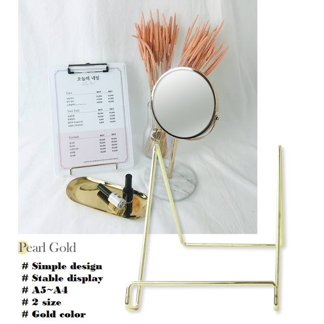 [Interior] Gold Frame Photo display / Cafe menu display / Restaurant ...