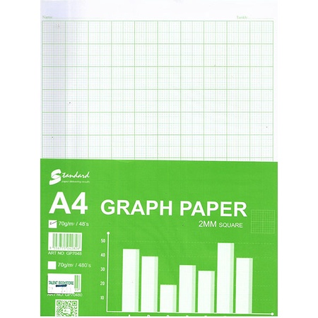 Standard A4 Graph Paper 2mm Square | Shopee Malaysia