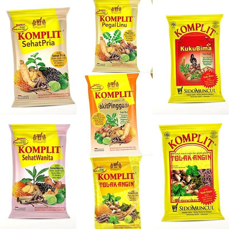 JAMU KOMPLIT SIDOMUNCUL HARGA UNTUK SATU PCS | Shopee Malaysia