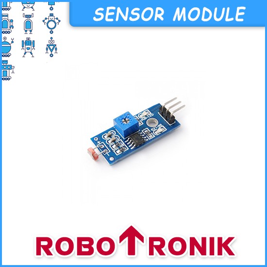 Photo-resistor LDR Light Sensor Module (Light Dependent Resistor ...