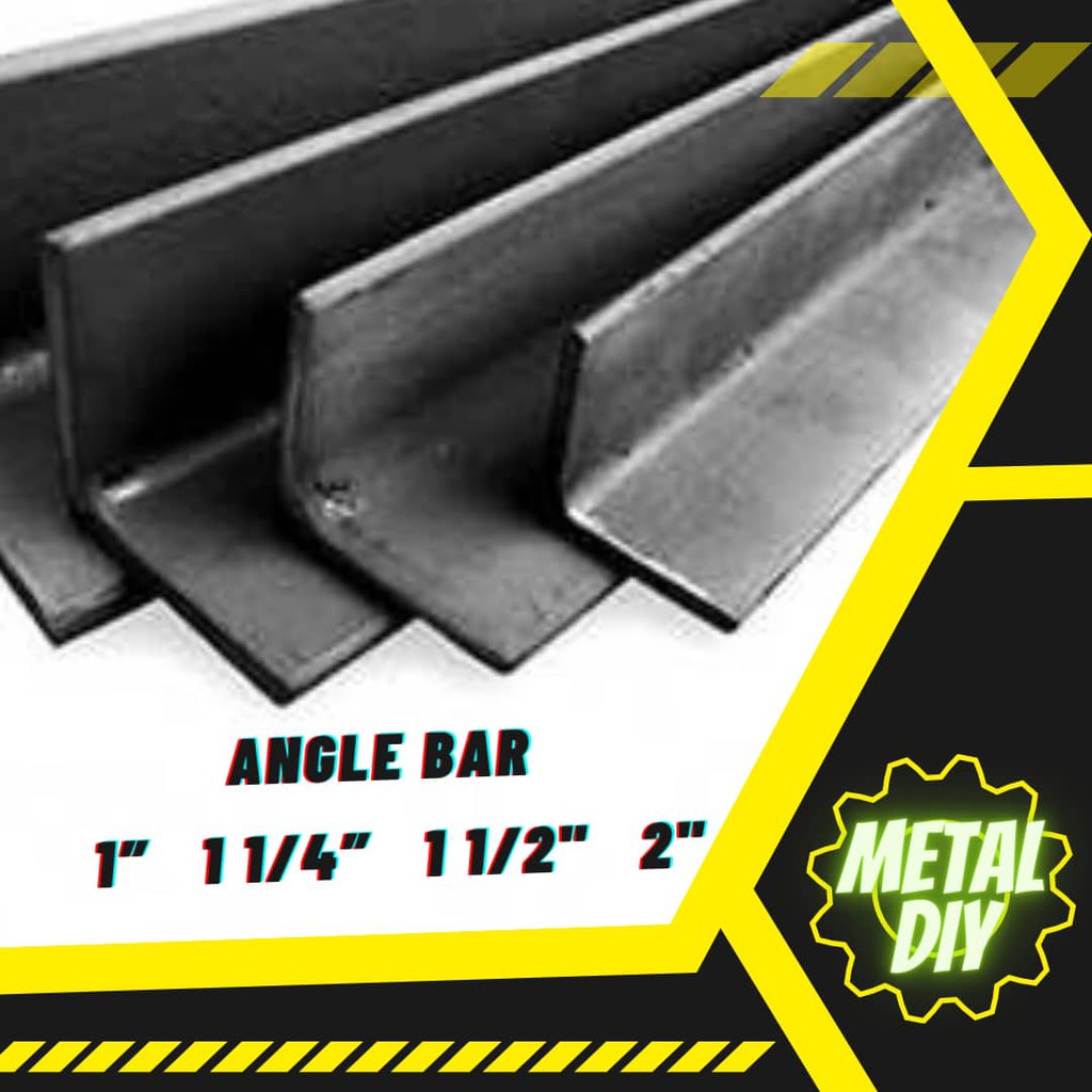 Mild Steel Angle Bar, Angle Bar Besi, Home Improvement>Tools | Shopee ...