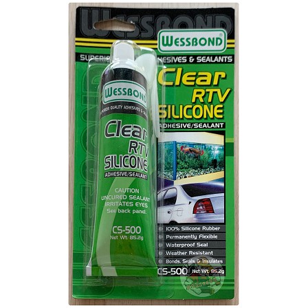 WESSBOND CS-500 CLEAR RTV SILICONE ADHESIVE & SEALANT | Shopee Malaysia