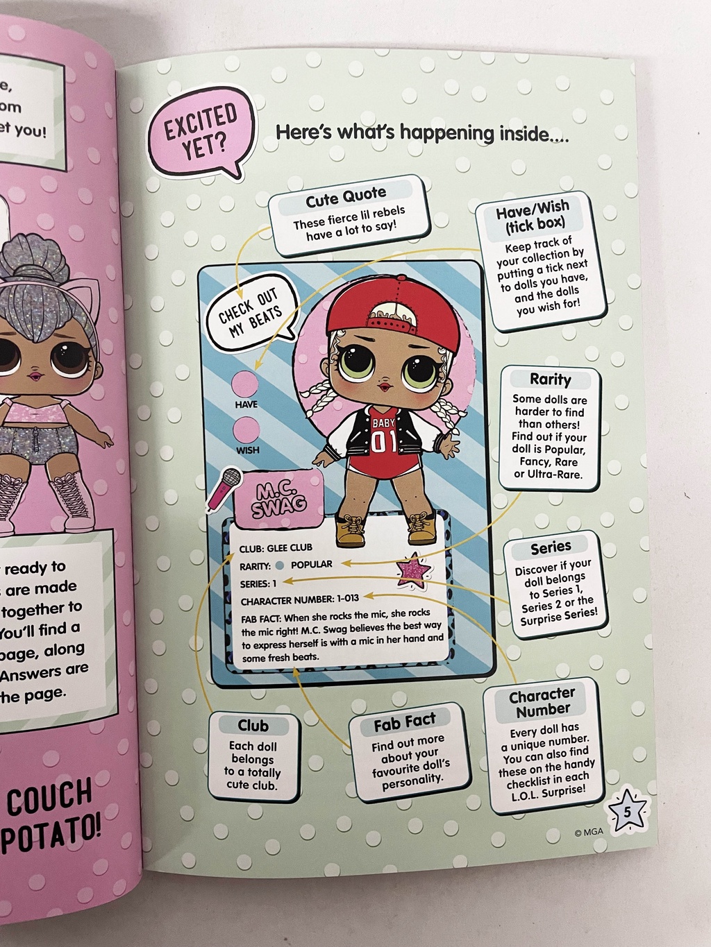 LOL Surprise Character Guide Book 1 with character profiles for Kids ...