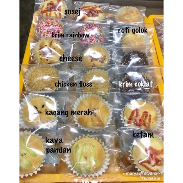 [ HOT ITEMS ] ROTI BAJET, BUDGET BUN (100% tepung high protein ...