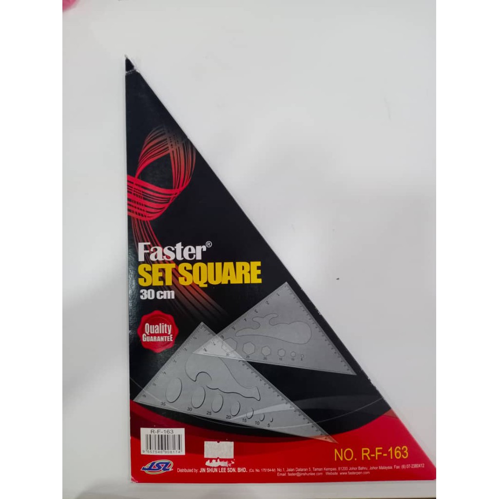 FASTER SET SQUARE 30cm - R-F-163 | Shopee Malaysia