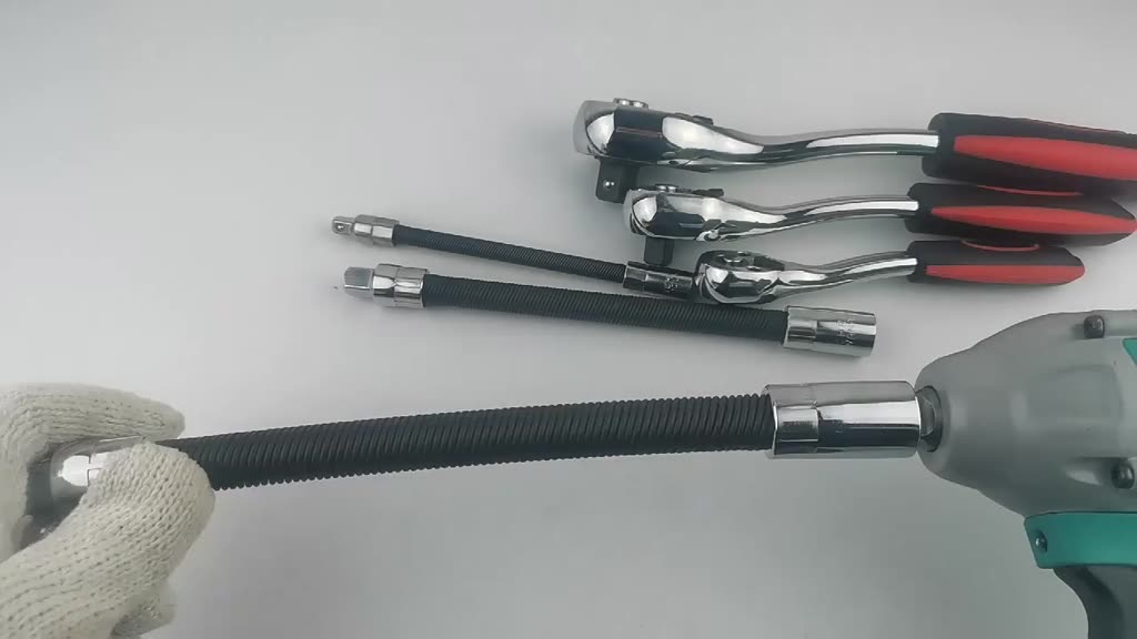 🔥250mm🔥 1/2 Electric Socket Wrench Spring Extension Rod Universal ...