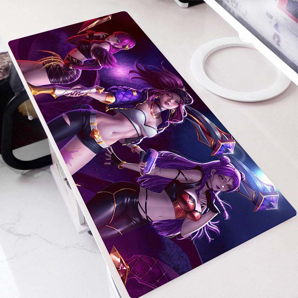 Lol KDA Cartoon Anime Mouse Pad Large Size for Computer | Shopee Malaysia
