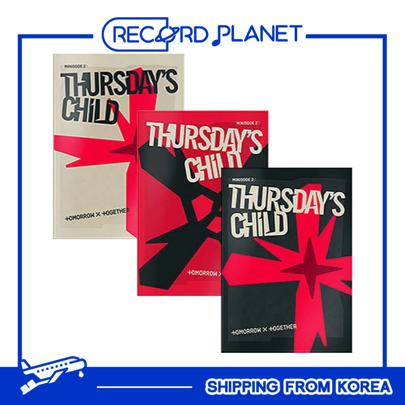 TXT - MINISODE 2 : THURSDAY'S CHILD Photobook + Free Gift | Shopee Malaysia