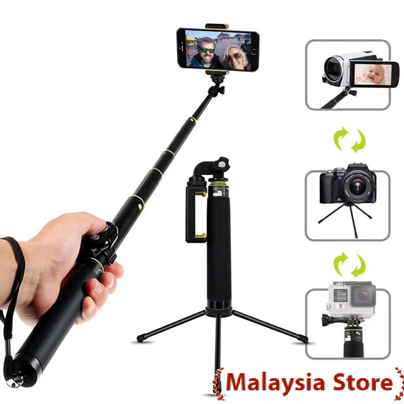 LDX-611 Bluetooth Remote Selfie Stick Monopod Tripod (Remote battery ...
