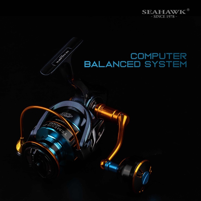 KFT SEAHAWK Temesis FX Spinning Reel Fishing Reel Mesin Pancing Kekili ...