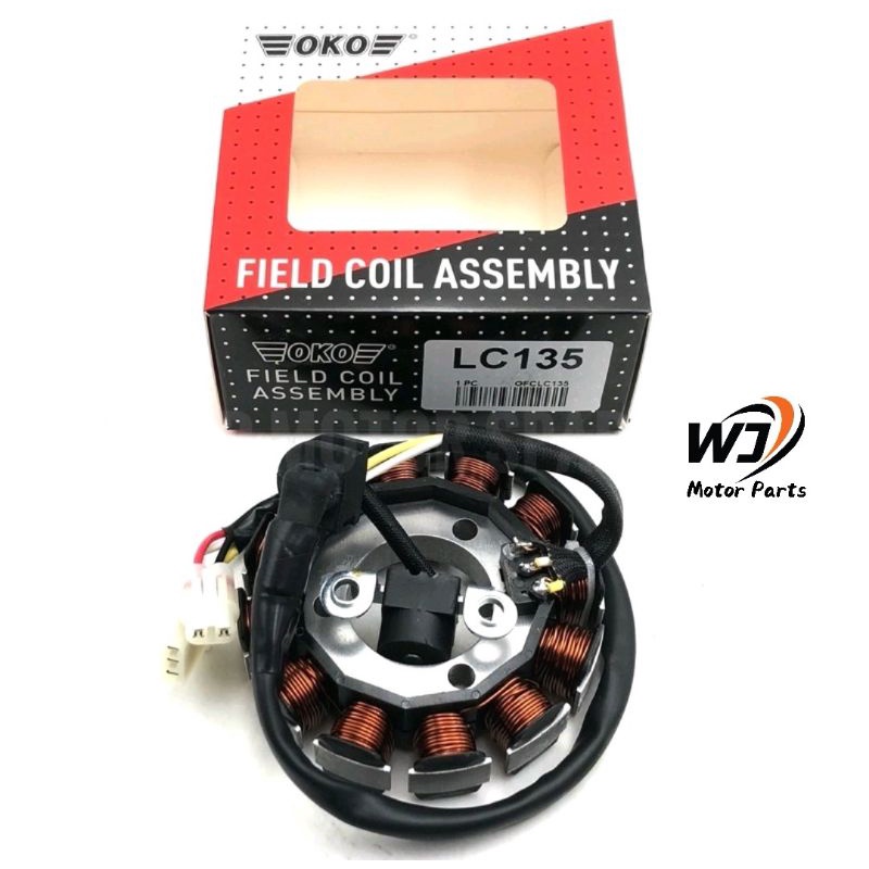 YAMAHA LC 135 LC135 COIL API FUEL COIL ASSEMBLY MAGNET COIL - OKO ...