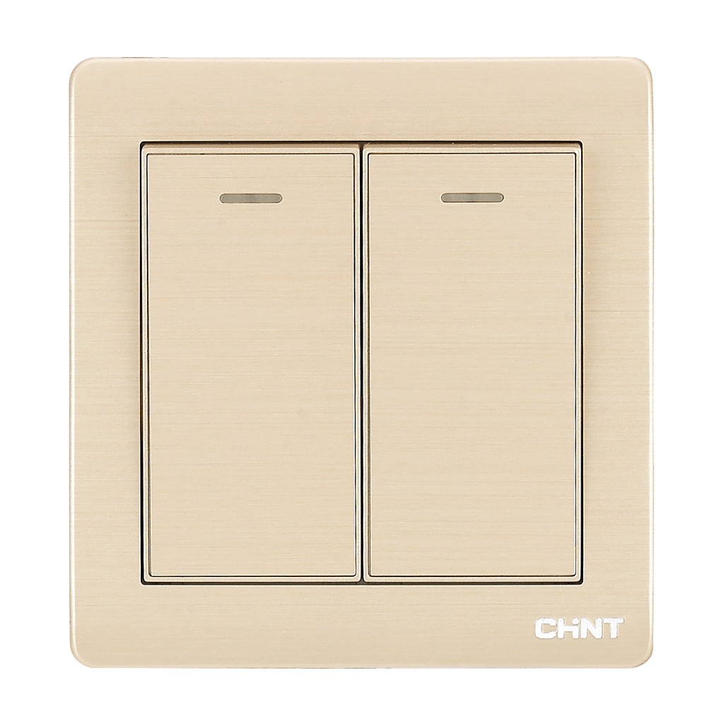 CHINT NEW3S 2 Gang 1 Way | 2 Way Switches | Shopee Malaysia