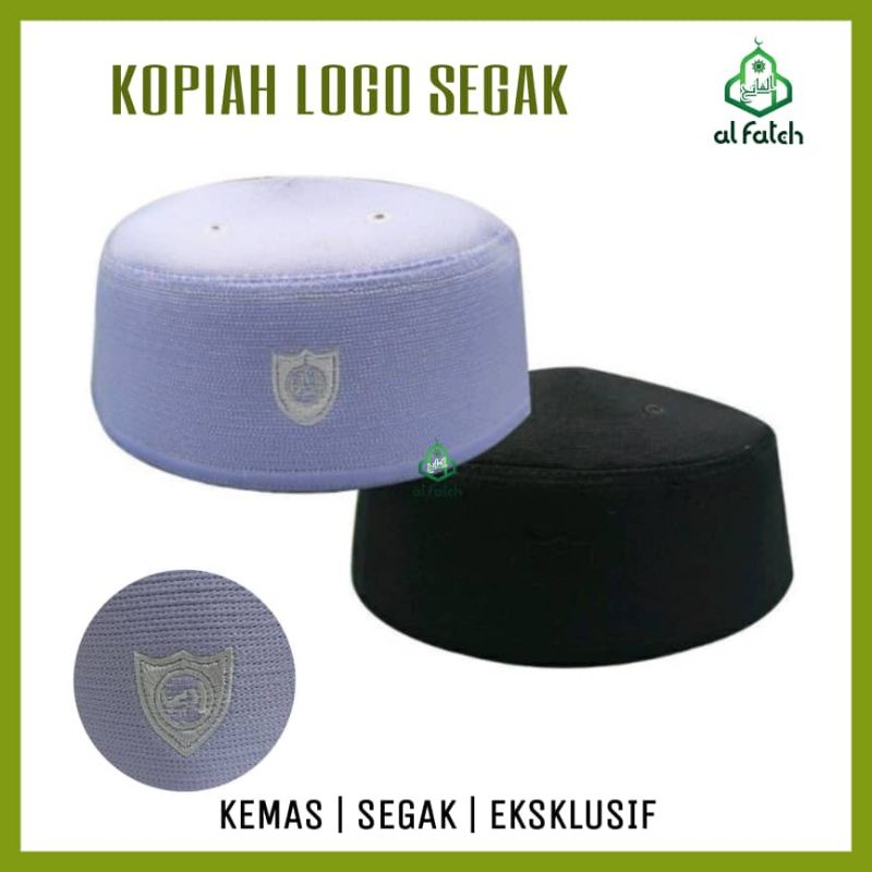 Kopiah segak putih dah hitam Kopiah Logo Keras Kopiah Kosong Available ...