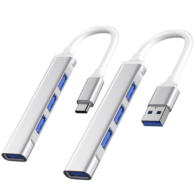 4Port USB 3.0 Hub USB Hub High Speed Type C Hub Extensions USB Splitter ...