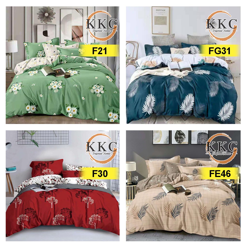 Cadar Bedsheet Queen 7 IN 1 SET Selimut Tebal Comforter Toto/Ready ...