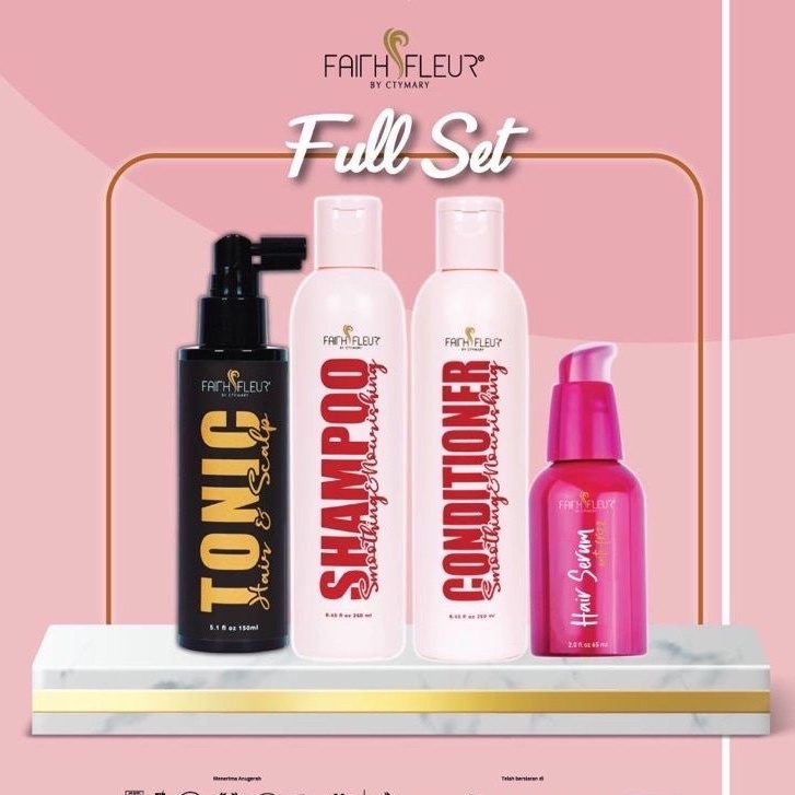 💯 Original HQ 🔥 FAITH FLEUR by CTYMARY produk pengjagaan rambut yg ...