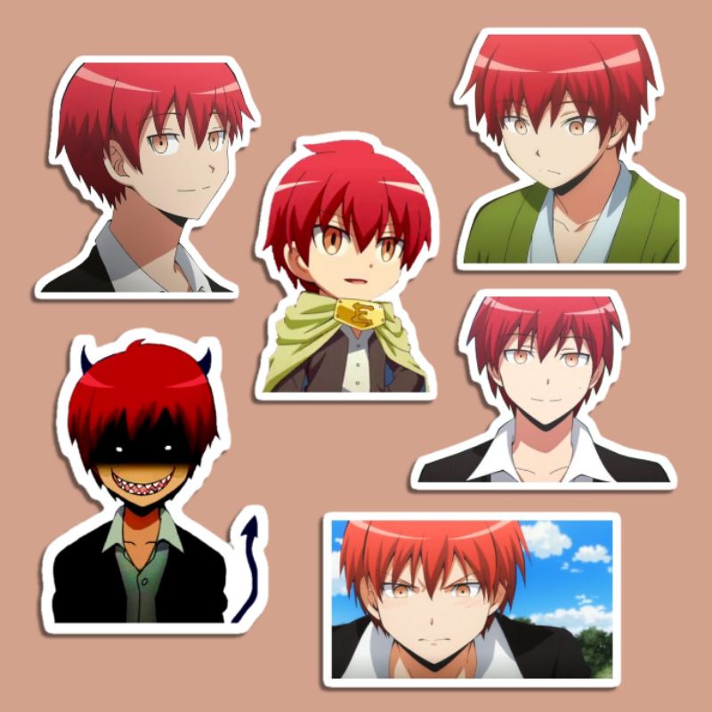 Sticker Anime Assasination Classroom Sticker karma akabane nagisa ...