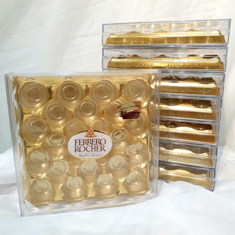 [Used] Empty Original Ferrero Rocher box T24/T30 Plastic container ...