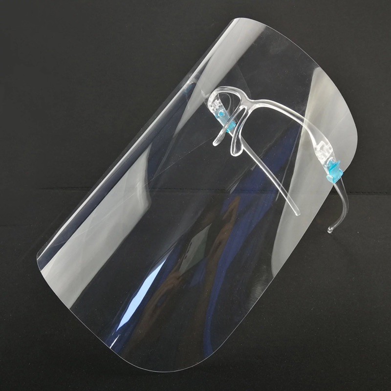 Protection Face shield with glasses frame with Box | Shopee Malaysia